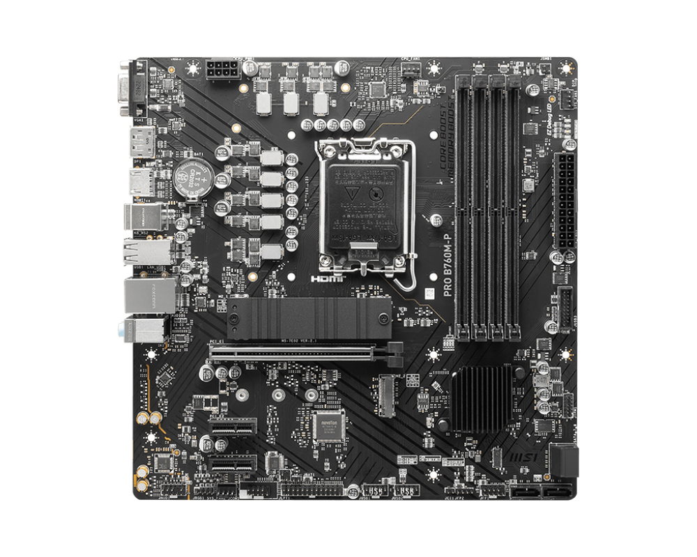 MSI PRO B760M-P μητρική κάρτα Intel B760 LGA 1700 micro ATX